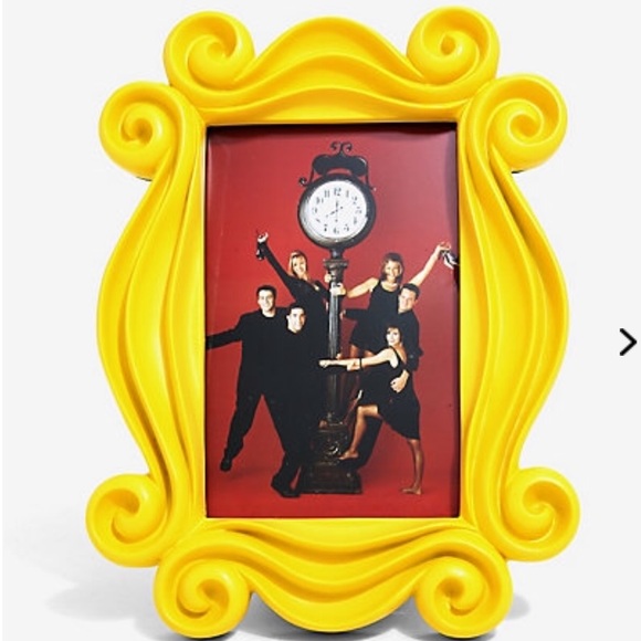 Wall Decor | Nwt Friends Tv Show Yellow Peephole Photo Frame | Poshmark